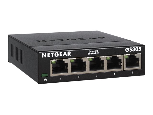 NETGEAR GS305 - v3 - switch - 5 ports - unmanaged - Paradigm PCs