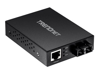 TRENDnet TFC FMSC - fiber media converter - 100Mb LAN