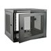 Tripp Lite 9U Wall Mount Rack Enclosure Server Cabinet Low Profile Deep ...