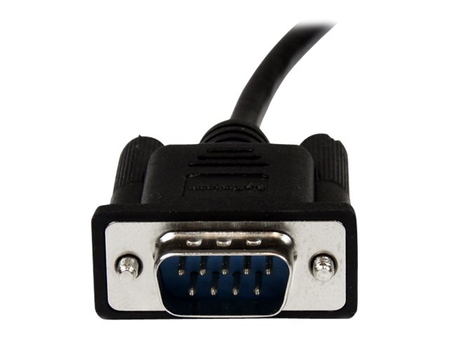 StarTech.com Câble null modem série DB9 RS232 de 2 m (SCNM9FM2MBK)