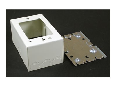Wiremold Switch and Receptacle Box Fitting Series One-Gang Extra Deep ...