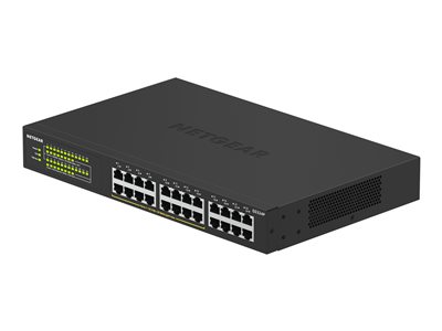 NETGEAR GS324P - switch - 24 ports - unmanaged - rack-mountable