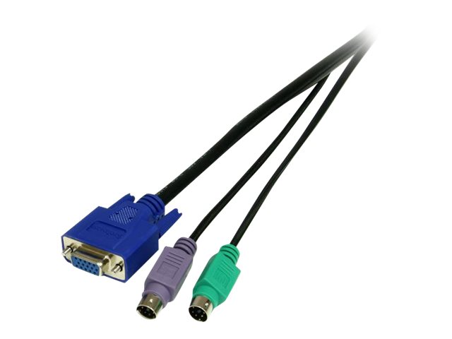 StarTech.com 6 ft 3-in-1 Universal PS/2 KVM Cable | Overview, Specs ...