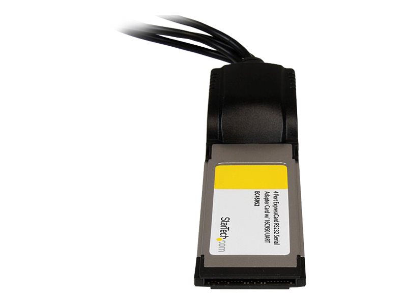 StarTech.com 4 Port Native ExpressCard RS232 Serial Adapter Card with 16C950 UART | eu.shi.com