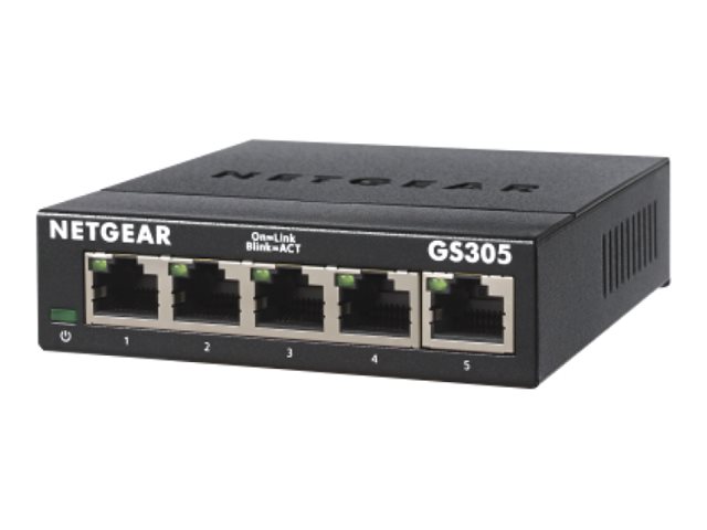 NETGEAR GS305 - v3 - switch - 5 ports - unmanaged - Paradigm PCs