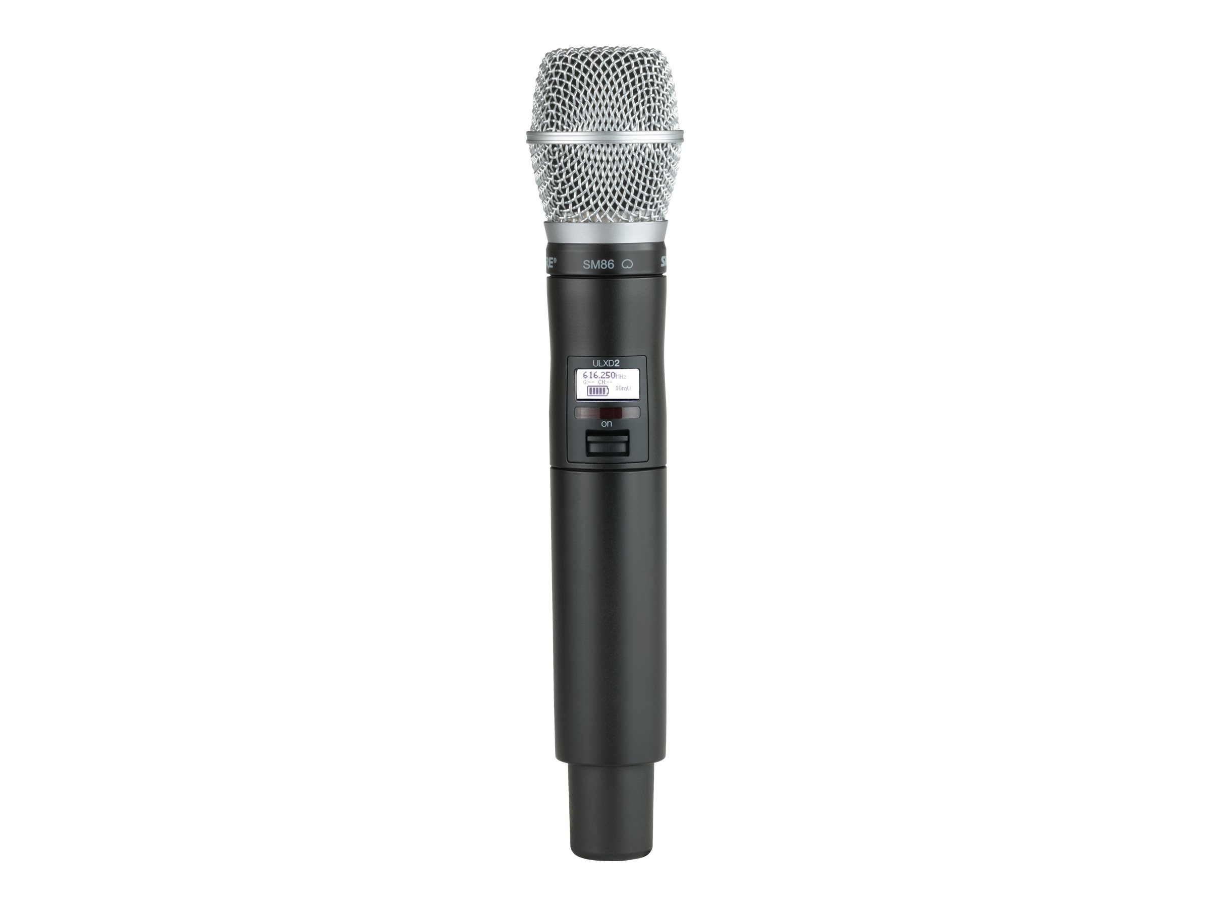 Handheld Transmitter with SM86 Microphone | Overview, Specs, Details | SHI