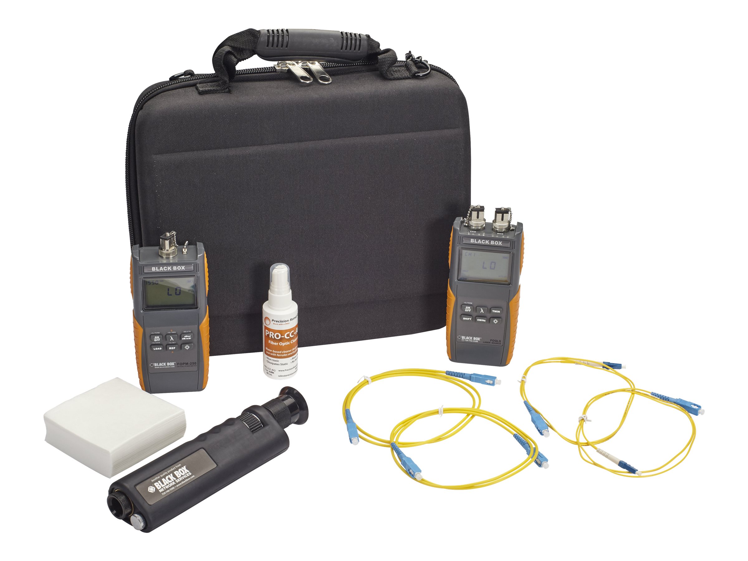 Black Box Optical Light Test Set with Data Logging Power Meter ...
