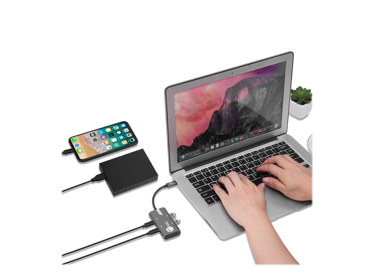 SIIG 4-Port USB 3.1 Gen 2 10G Hub | SHI Direct