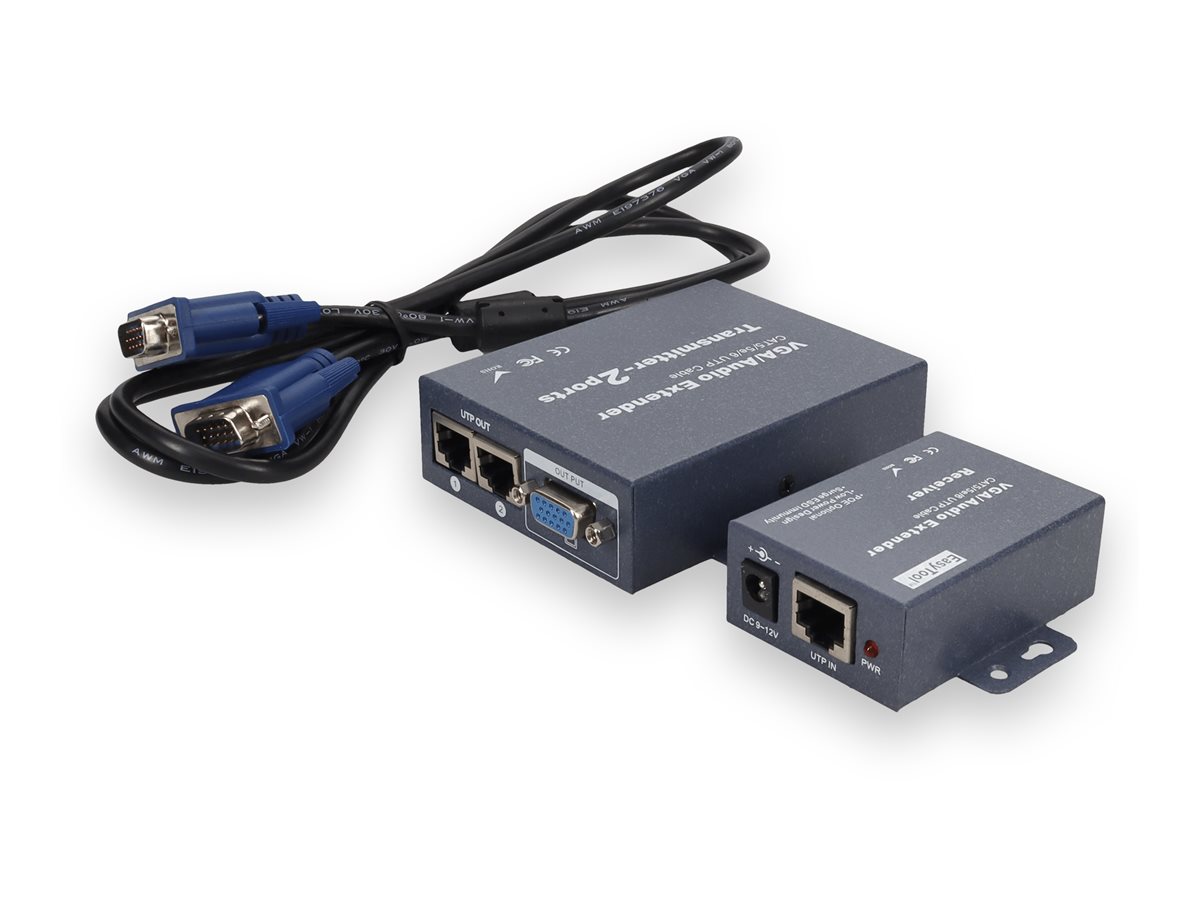 AddOn VGA to Cat5 RJ-45 Extender | Overview, Specs, Details | SHI