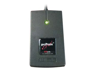 rf IDEAS WAVE ID Solo Keystroke EM Black Reader - RF proximity reader - USB