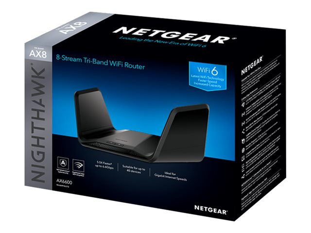 NETGEAR RAX70 wireless router Wi-Fi 6 desktop... | RAX70-100EUS