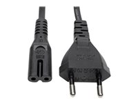 Tripp Lite 2-Prong Europlug Computer Power Cord, 2.5A (C7 to CEE 7/16 ...