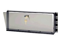 Middle Atlantic 4RU Fixed Security Cover w/ Hinged Plexi Door