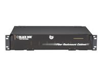 Black Box Rackmount Fiber Cabinet - rack shelf - 2U - 19"/23"
