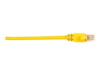 Black Box patch cable - 3 ft - yellow