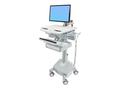 Ergotron StyleView Electric Lift Cart with LCD Arm, LiFe Powered, 1 ...