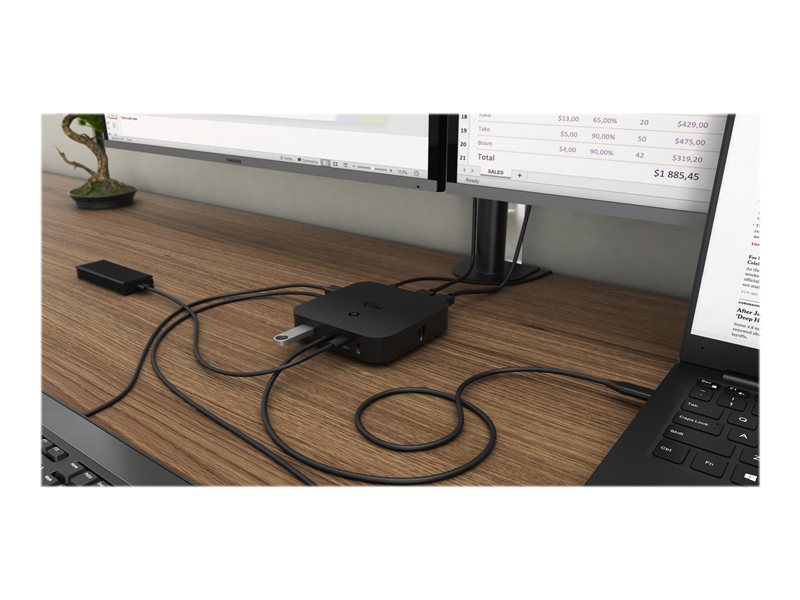 i-Tec USB-C Dual Display Docking Station with Power Delivery - station d'accueil - USB-C ...