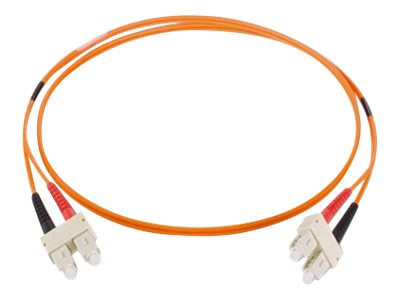 Black Box - Patch cable - ST multi-mode (M) to SC multi-mode (M) - 3 m - fibre optic - 62.5 ...