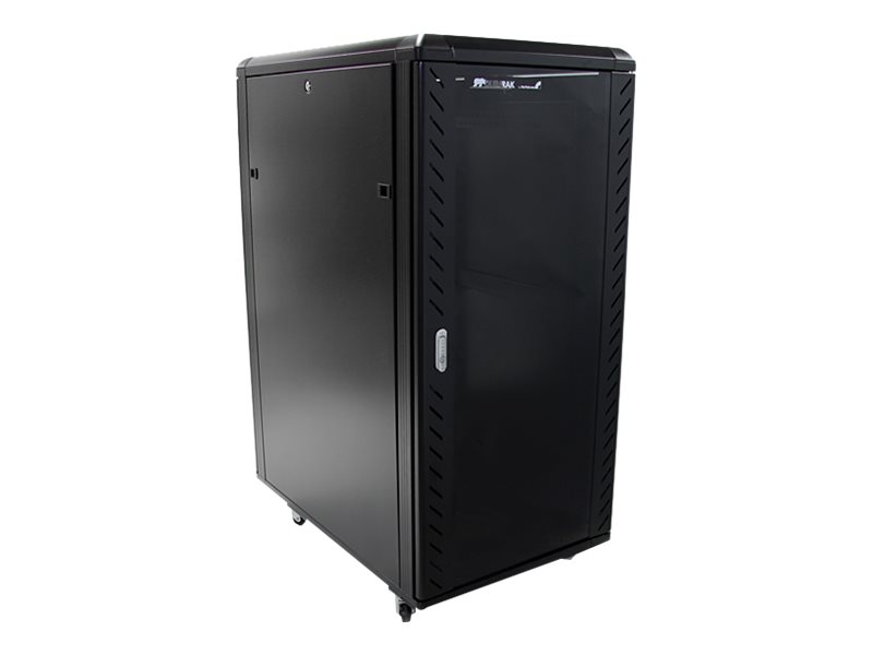 StarTech.com 25U Network Rack Cabinet on Wheels - 36in Deep - Portable ...