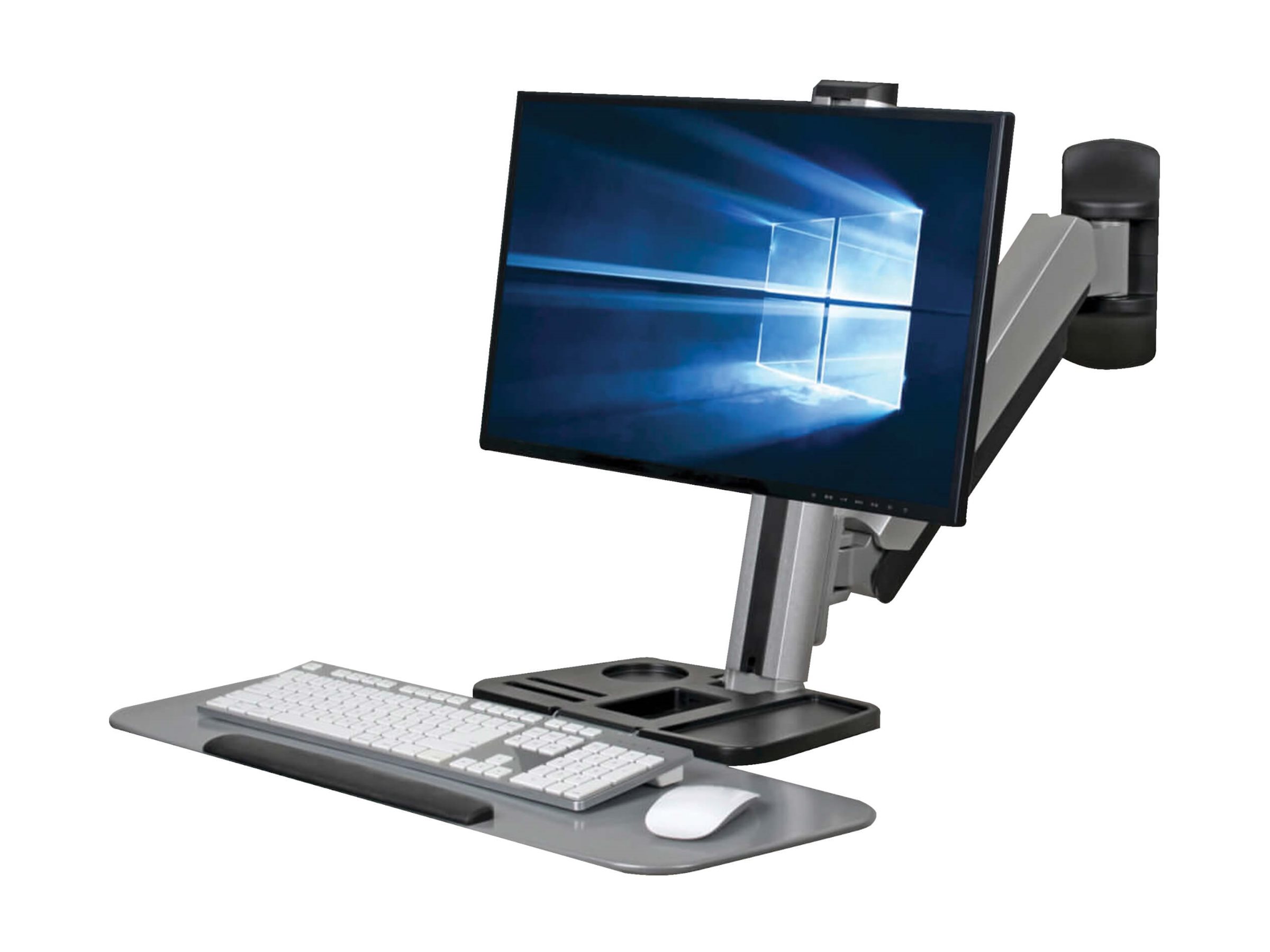 Eaton Tripp Lite Series WorkWise Wall-Mounted Workstation, Single ...