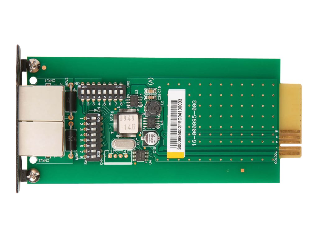 Tripp Lite Programmable RS-485 Management Accessory Card for Select 3 ...