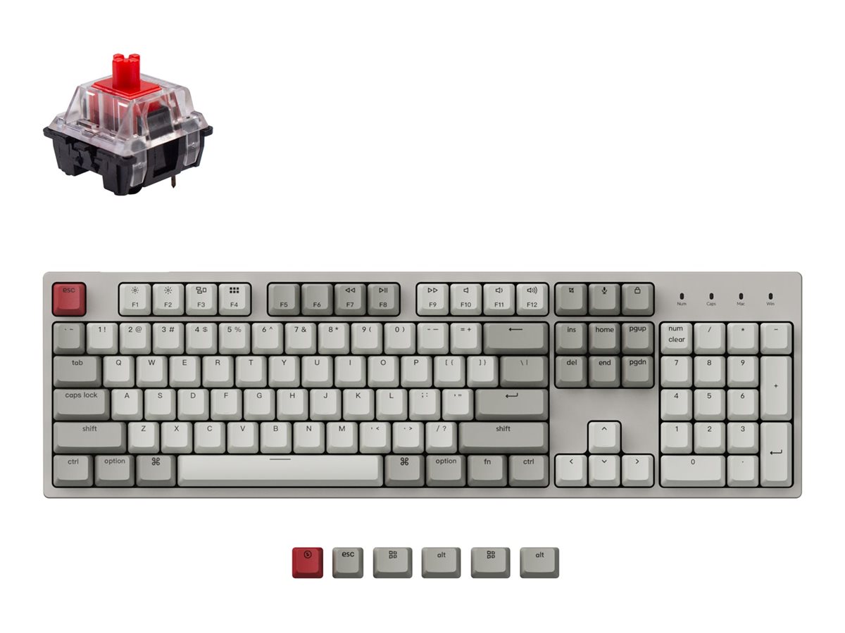 Keychron C2 - keyboard - retro color - Paradigm PCs