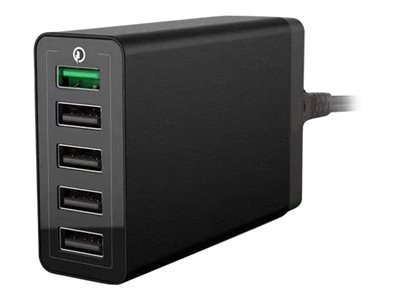 4XEM 4XPOWER5USB power adapter - 5 x 4 pin USB Type A