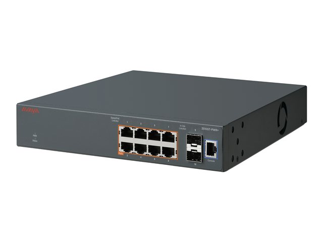 Avaya Ethernet Routing Switch 3510GT-PWR+ - switch - 8 ports - Managed ...