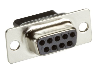 Black Box Crimp Shell - serial connector - DB-9 - TAA Compliant