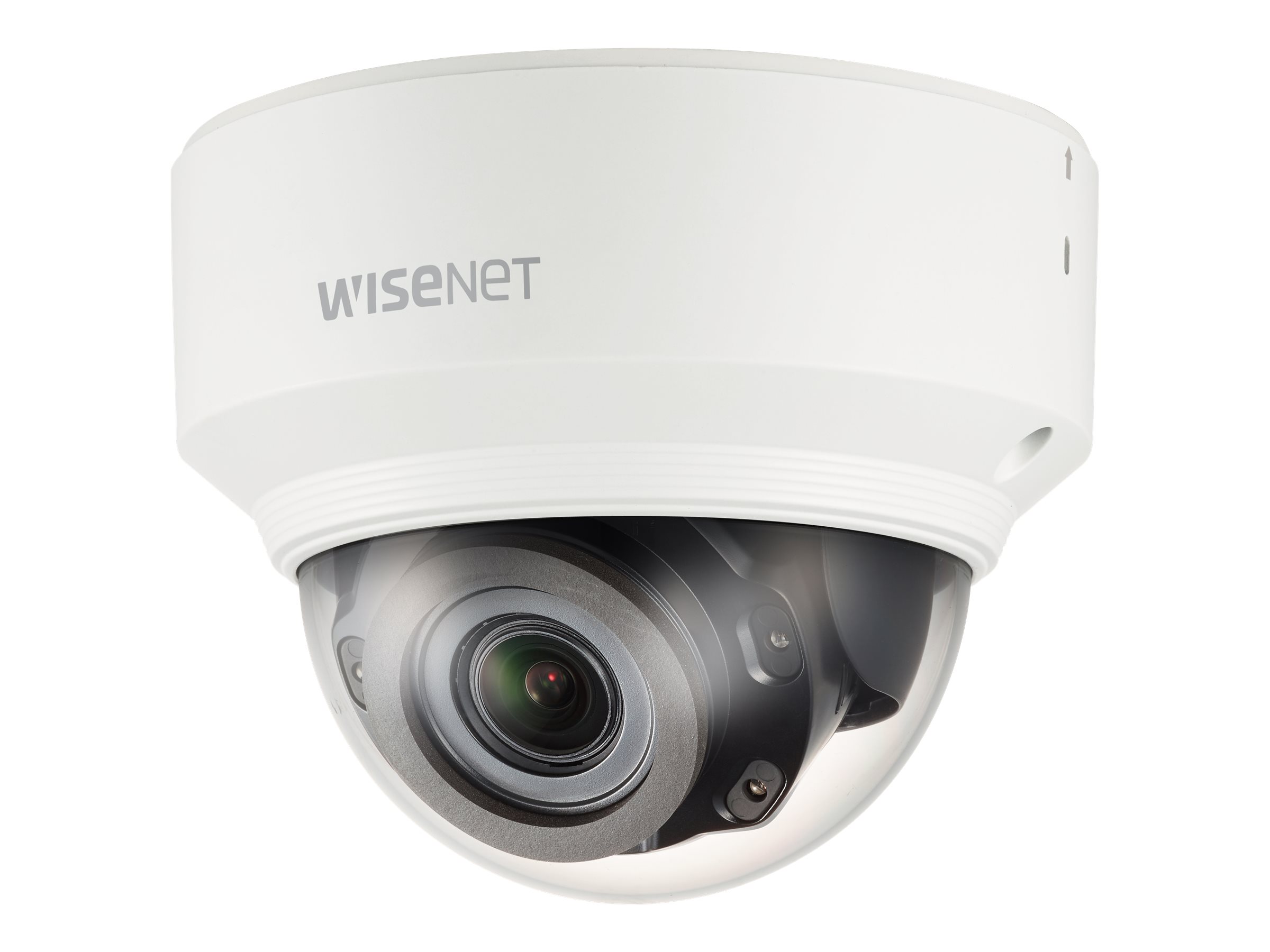 WiseNet X powered by WiseNet 5 network IR indoor vandal dome | www.shi.com