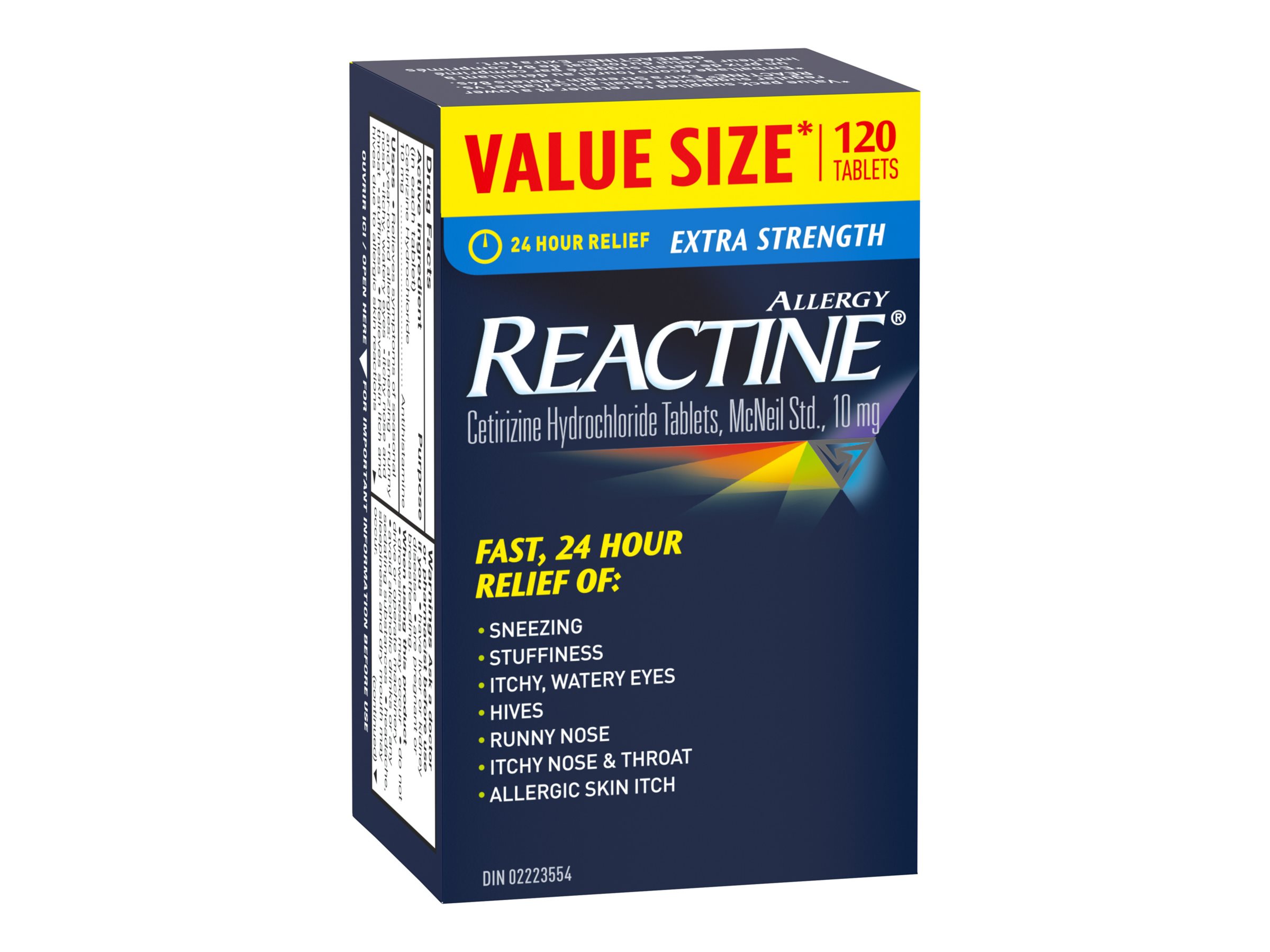 Reactine Allergy Extra Strength Cetirizine Hydrochloride Tablets - 10mg ...