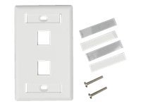 Belden KeyConnect Workstation Outlet System - faceplate