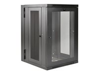 Tripp Lite 18U Wall Mount Rack Enclosure Server Cabinet Deep Acrylic ...