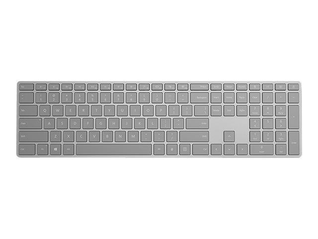 Microsoft Modern Keyboard with Fingerprint ID - keyboard - UK - grey ...