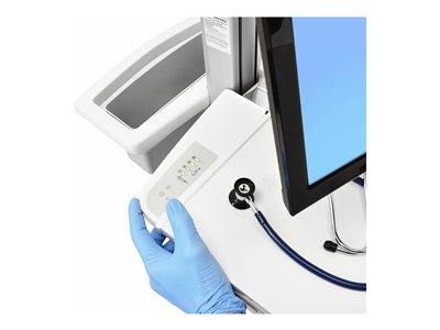 Ergotron StyleView EMR Cart with LCD Pivot, LiFe Powered - cart - for ...