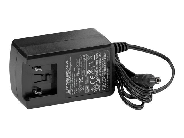 StarTech.com Universal Replacement Power Adapter - DC 5 Volts, 3 Amps ...