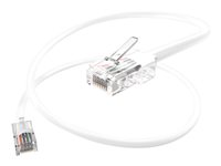 UNC Group patch cable - 50 ft - white