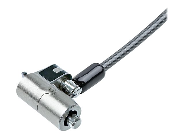 StarTech.com Câble Antivol PC, 2m - Câble de Sécurité (NANOK-LAPTOP-LOCK)