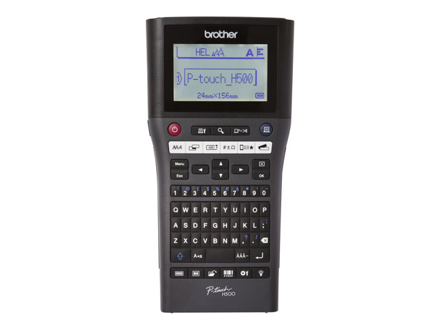 Brother P-Touch PT-H500 - labelmaker - B/W - thermal transfer - PT-H500 ...