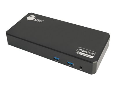 SIIG Universal Hybrid Triple 4K Video Docking Station with PD 3.0 ...