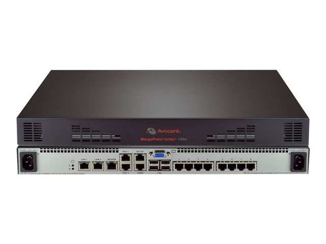 Avocent MergePoint Unity 108EDAC - commutateur KVM - 8 ports - Géré ...