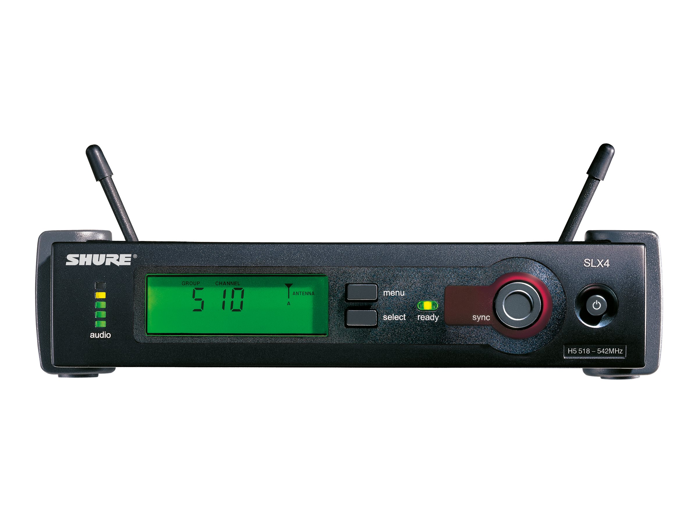Shure SLX4 - Wireless audio receiver for wireless microphone | Overview ...