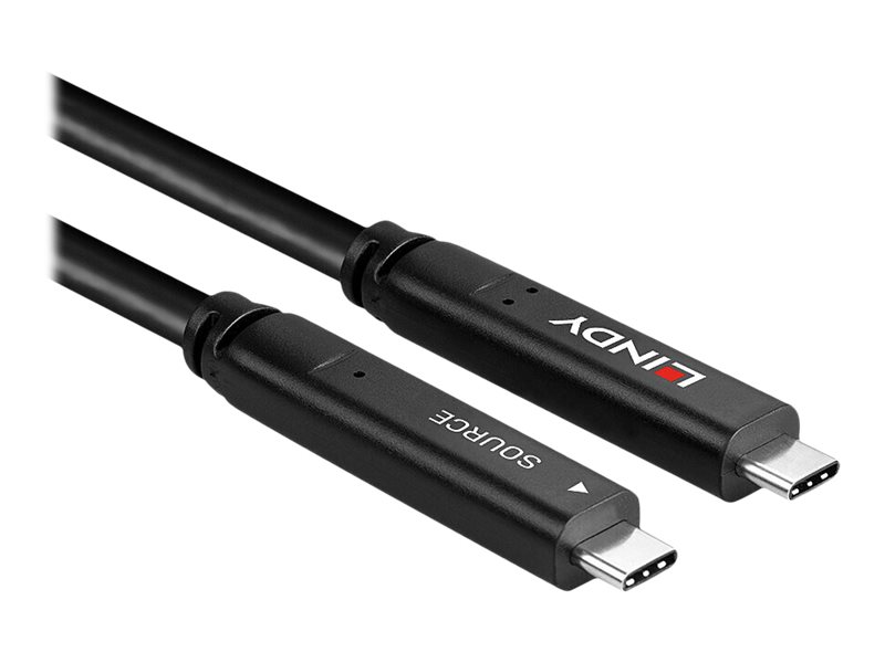 Lindy - Câble USB de type-C - 24 pin USB-C pour 24 pin USB-C - 10 m (43333)