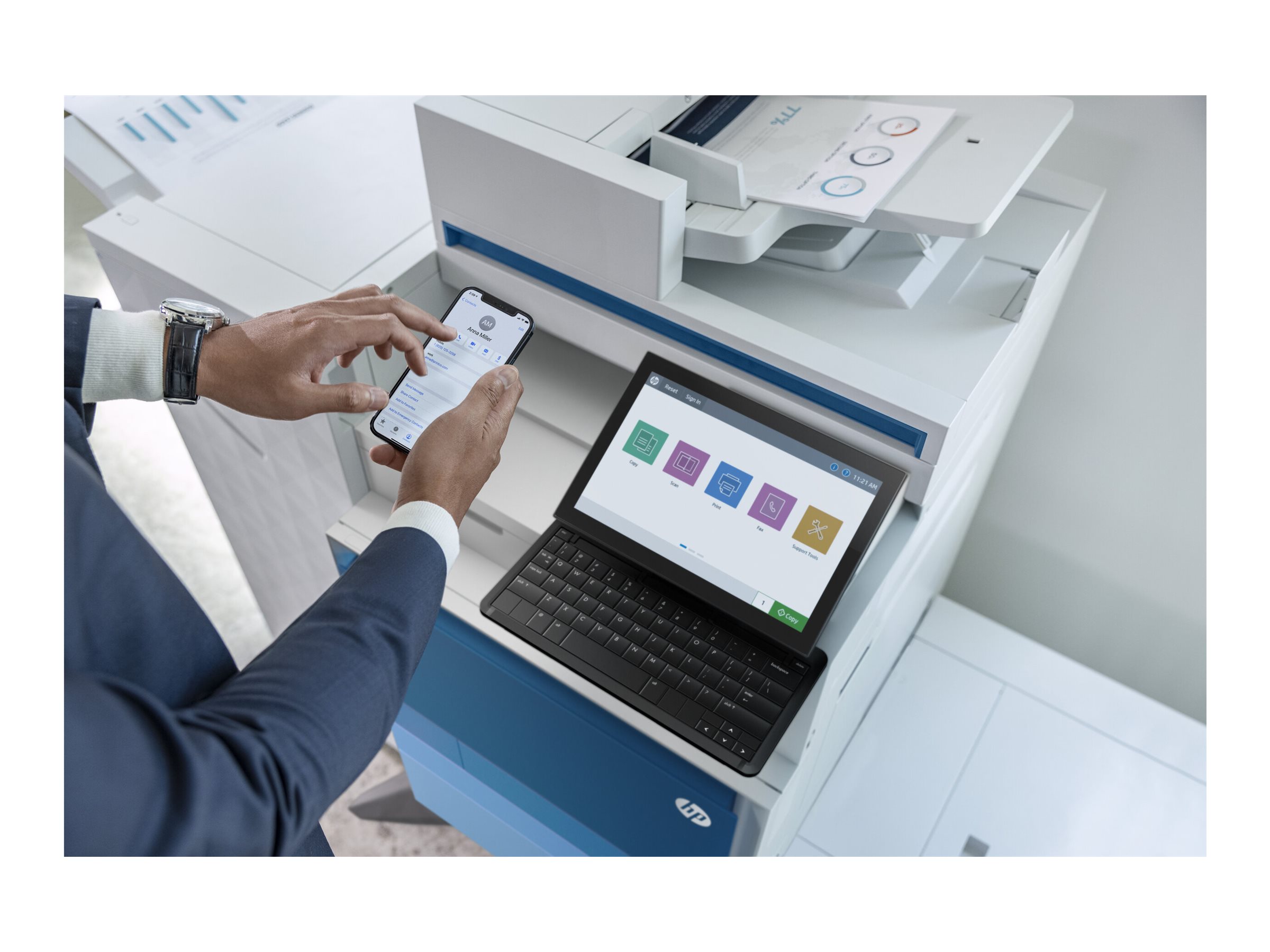 HP Color LaserJet Managed MFP E877z | Overview, Specs, Details | SHI