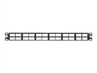 Panduit MINI-COM High Density Modular - patch panel - 1U - 19"/23"