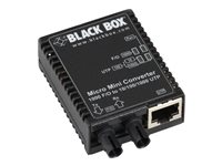 Black Box Micro Mini Media Converter - fiber media converter - 10Mb LAN ...