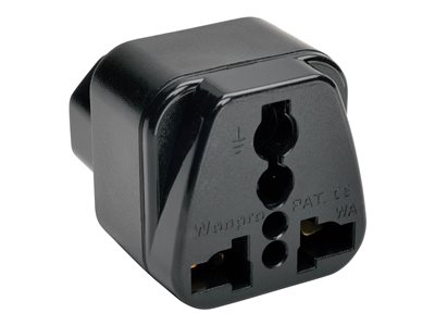 Tripp Lite Power Plug Adapter for IEC-320-C13 Outlets - power connector ...