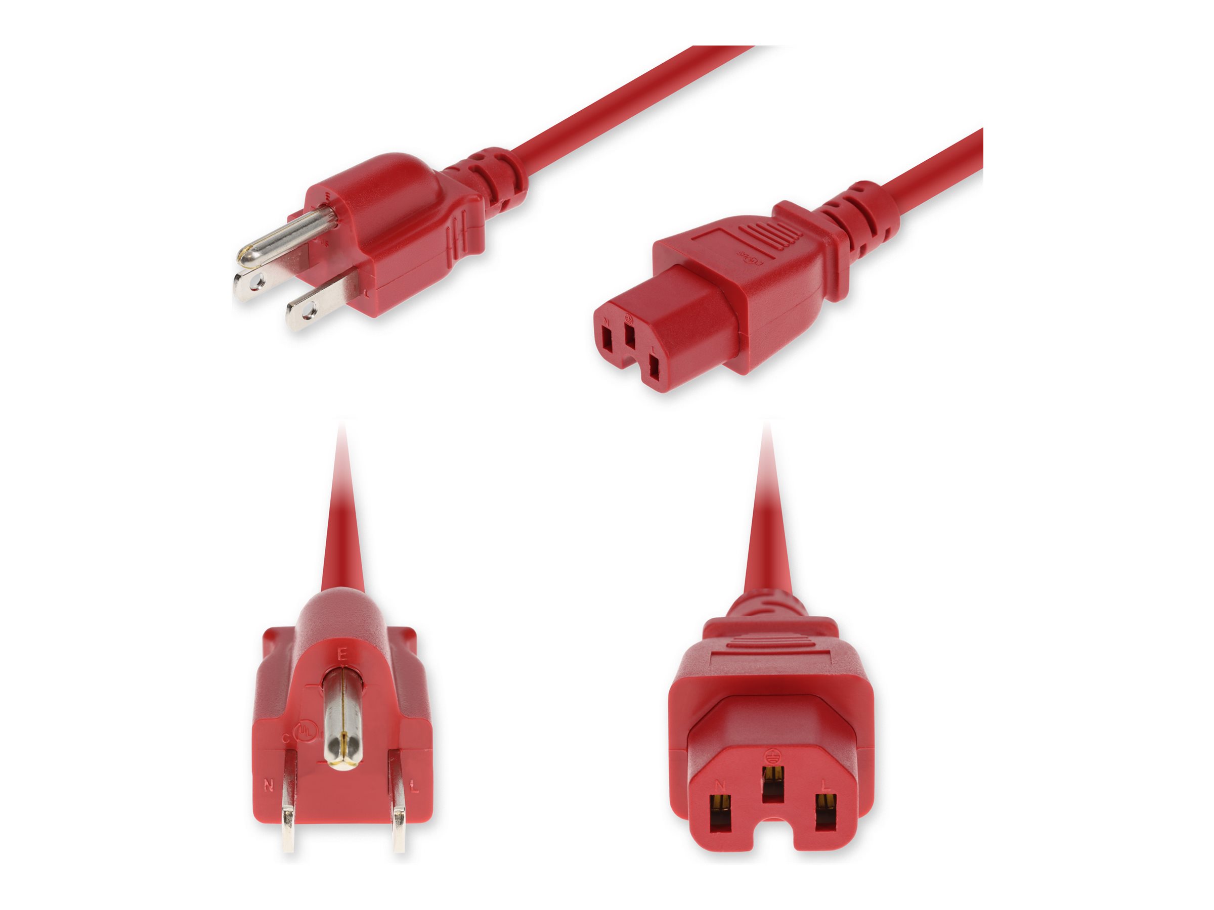AddOn - Power cable - NEMA 5-15P to IEC 60320 C15 | Overview, Specs ...