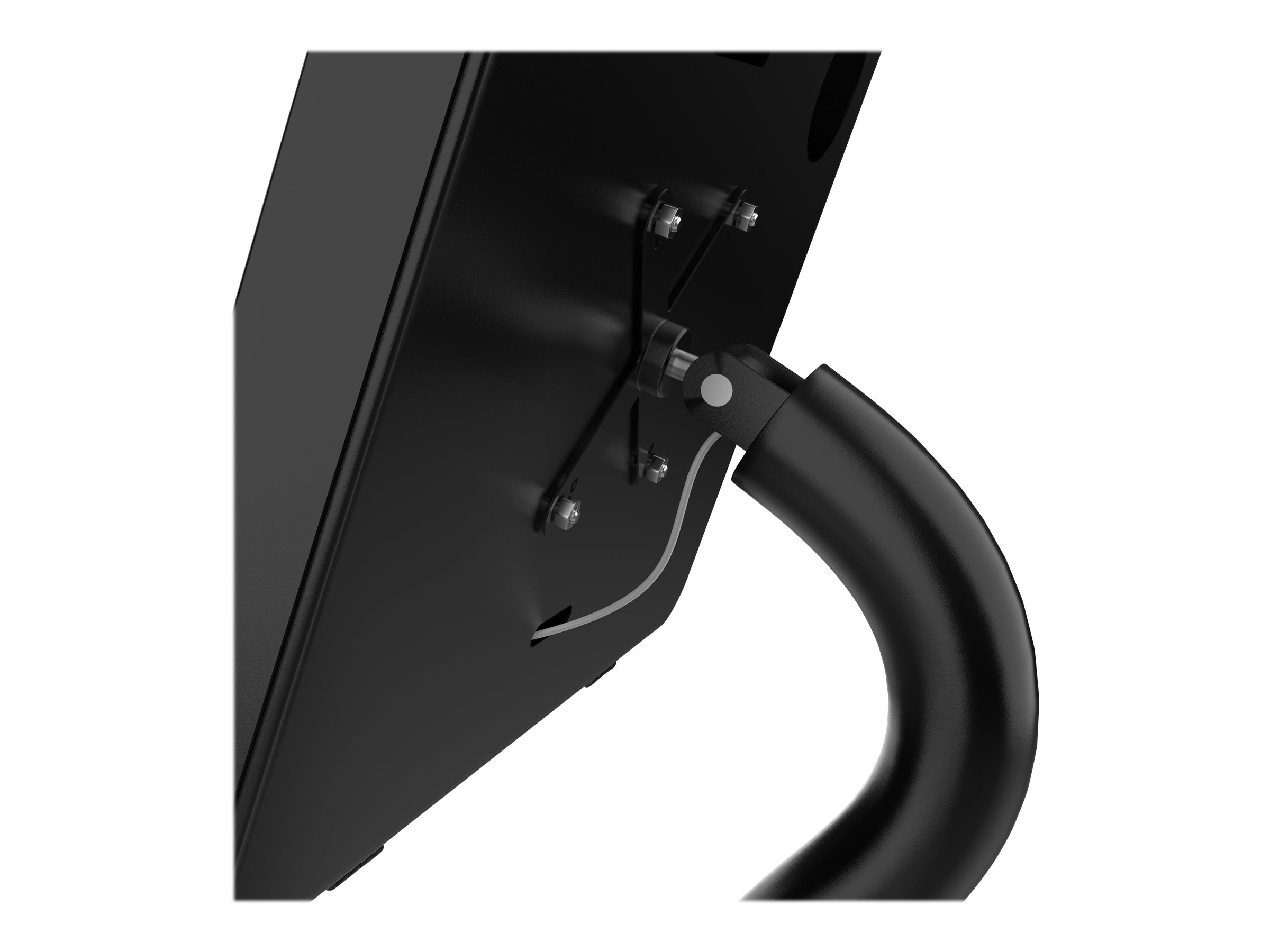 CTA Digital Premium Security Swan Neck Floor Stand with VESA Plate ...