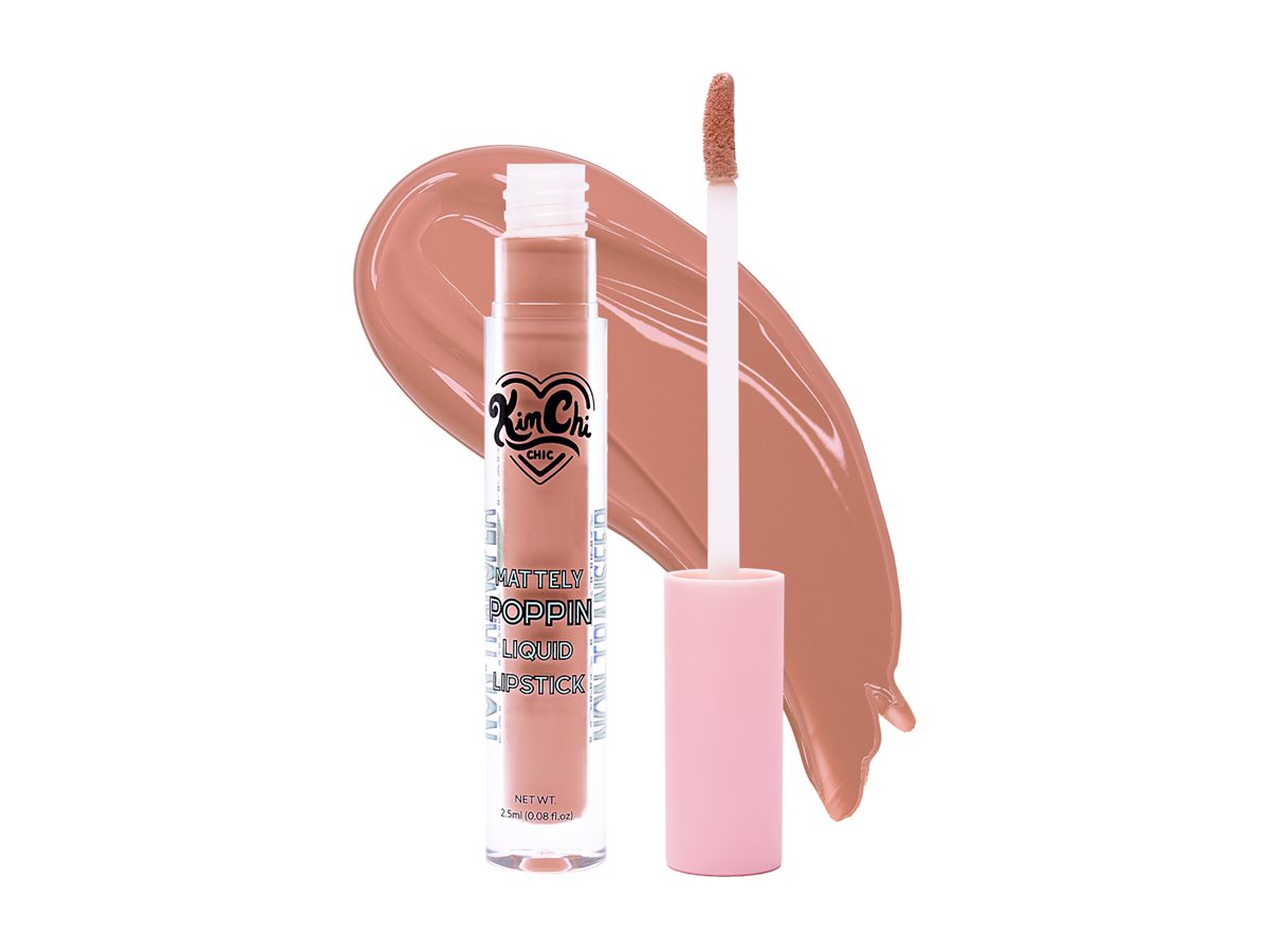 KimChi Chic Beauty Mattely Poppin Liquid Lipstick - Folks (04)